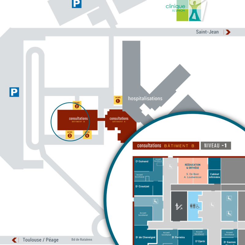 Contact et accés – Chirurgie de la main à Toulouse